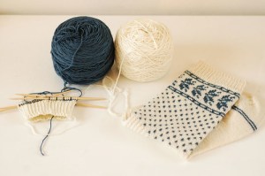 stranded knitting: the importance of color dominance – Paper Tiger