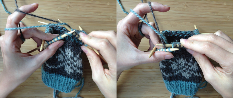 trapping long floats in stranded colorwork – Paper Tiger