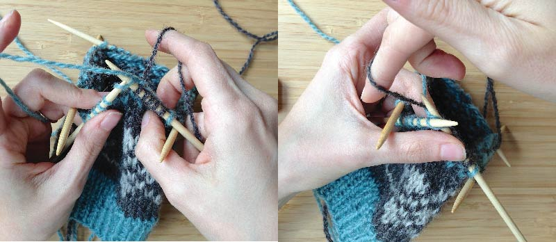 trapping long floats in stranded colorwork – Paper Tiger